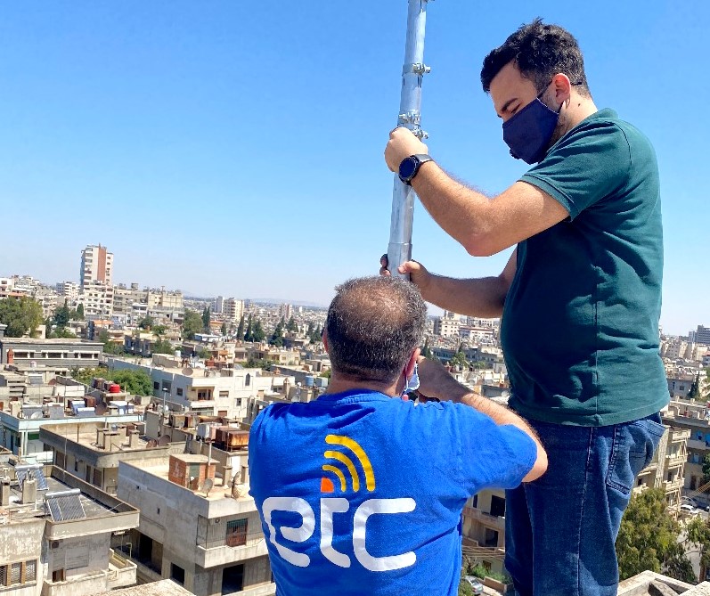 From the Rooftops of Homs | Emergency Telecommunications Cluster (ETC)