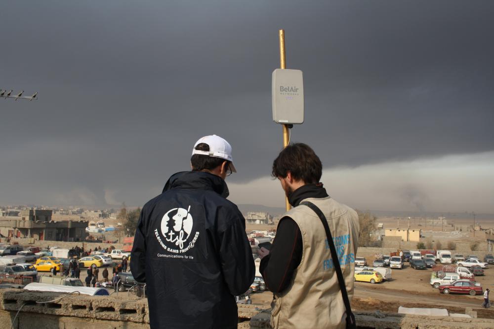 Iraq: Connecting Qayyarah | Emergency Telecommunications Cluster (ETC)