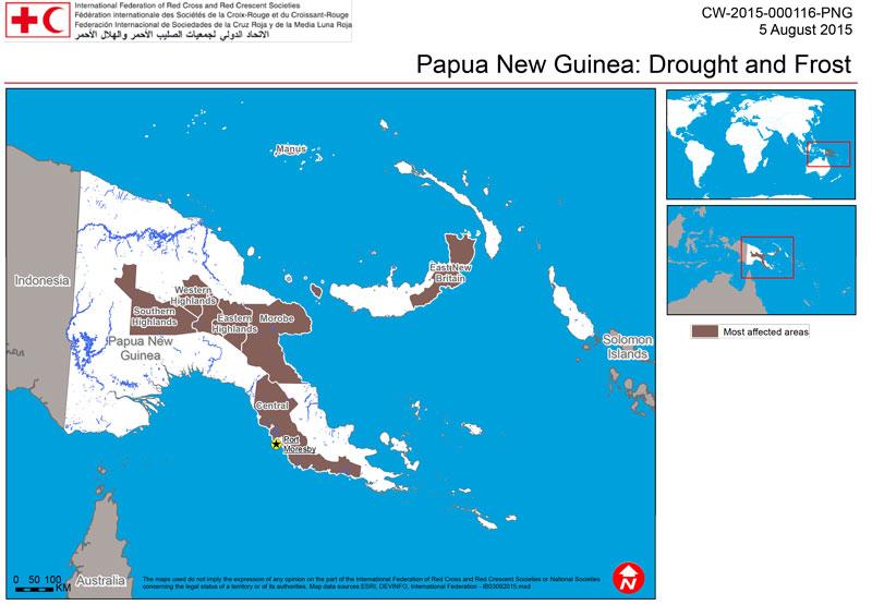Drought in Papua New Guinea | Emergency Telecommunications Cluster (ETC)
